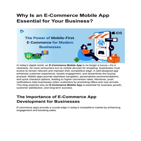 Why Is an E-Commerce Mobile App Essential for Your Business?.pdf
