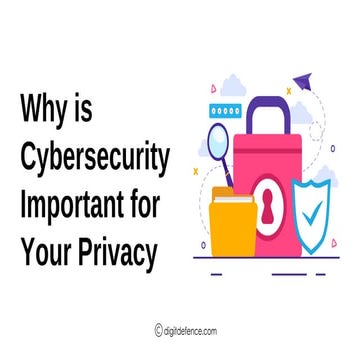 Why is Cybersecurity Important for Your Privacy | Digitdefence | PPT