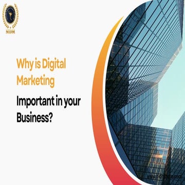 Why is Digital Marketing is important in | PDF