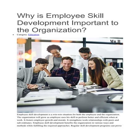 Why is Employee Skill Development Important to the Organization.pdf