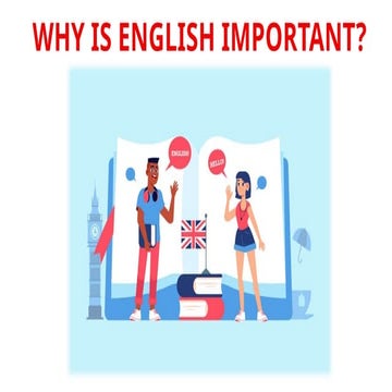 WHY IS ENGLISH IMPORTANT................ | PPTX