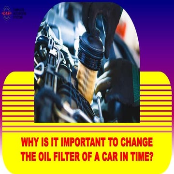 Changing engine oil and filter | PPTX