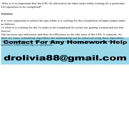 Why is it so important that the CPU be allowed to do other tasks whil.pdf
