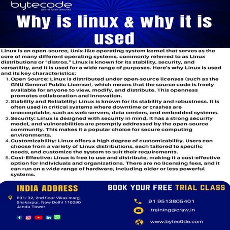 Why is linux & why it is used.pdf