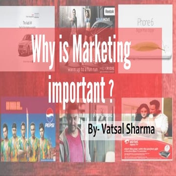 Why is marketing important | PDF