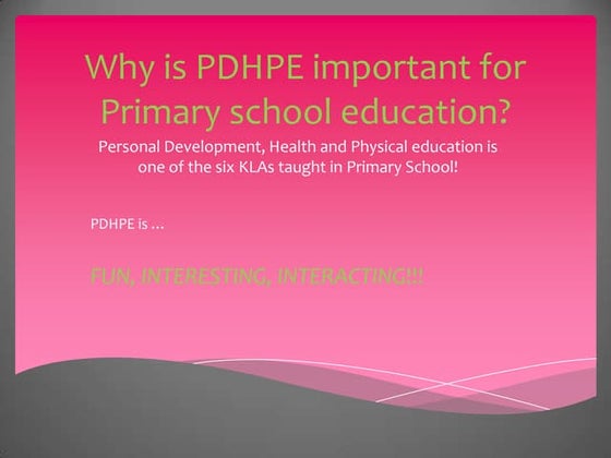 Pdhpe | PPTX | Fitness and Exercise | Healthy Living