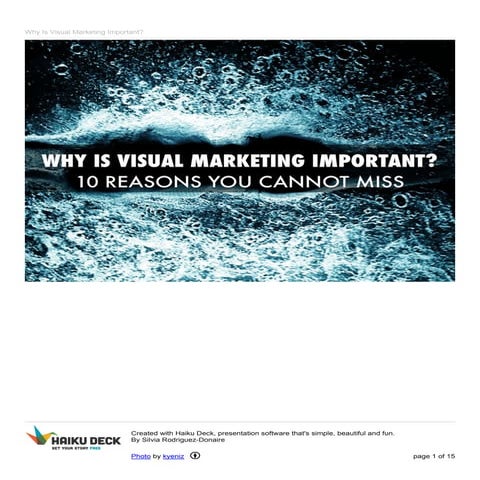 Why is visual marketing important | PPTX