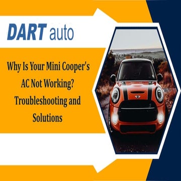 Why Is Your Mini Cooper's AC Not Working Troubleshooting and Solutions ...