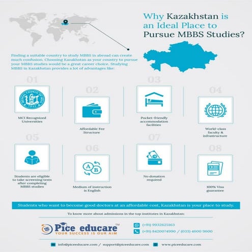 Why Kazakhstan is an Ideal Place to Pursue MBBS Studies | PDF