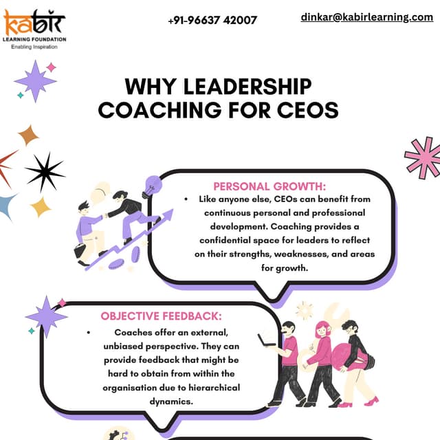 Why Leadership Coaching for CEOs | Kabir | PDF