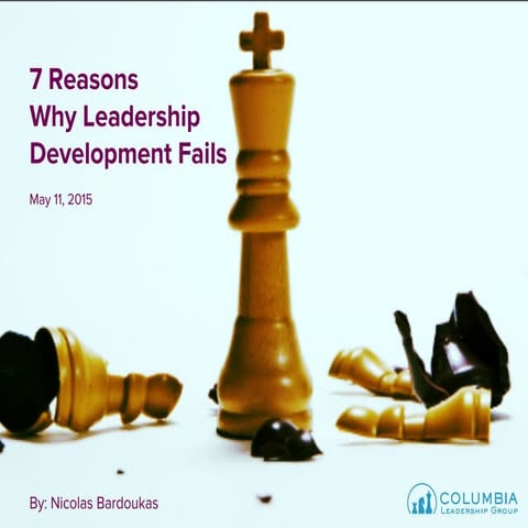 7 Reasons Why Leadership Development Fails | PDF