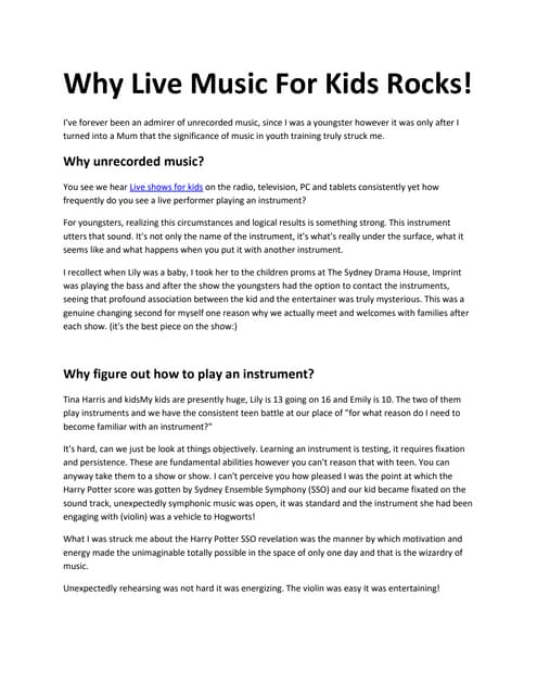 Babies and Toddlers Shows for Childcare 123.pdf | Daycare and Pre ...