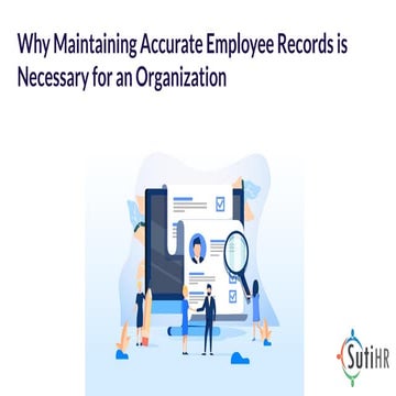 Why Maintaining Accurate Employee Records is Necessary for an ...