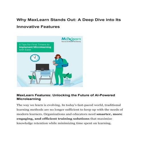 Why MaxLearn Stands Out_ A Deep Dive into Its Innovative Features.pdf