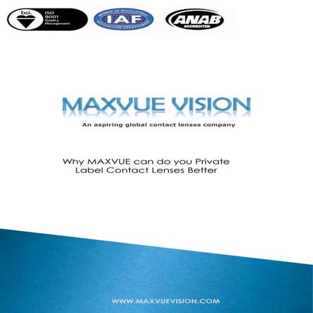 You own brand contact lenses from Maxvue Vision | PDF | Skin Care | Beauty