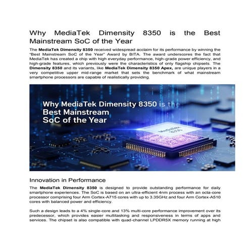 Why MediaTek Dimensity 8350 is the Best Mainstream SoC of the Year.pdf