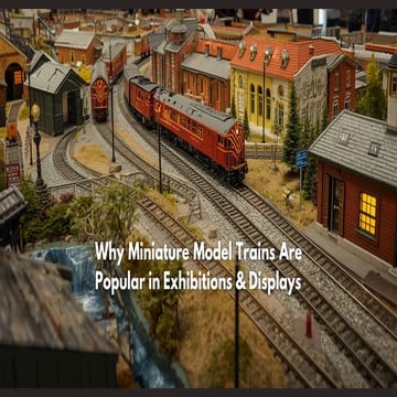 Why Miniature Model Trains Are Popular in Exhibitions & Displays.pdf
