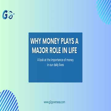 why money plays a major role in life.pdf