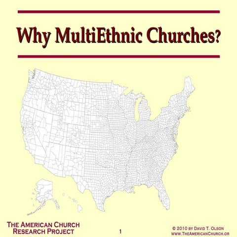 Why Multi-ethnic Churches | PPT
