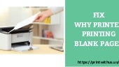 Why my Printer Prints Blank Pages? | PPT