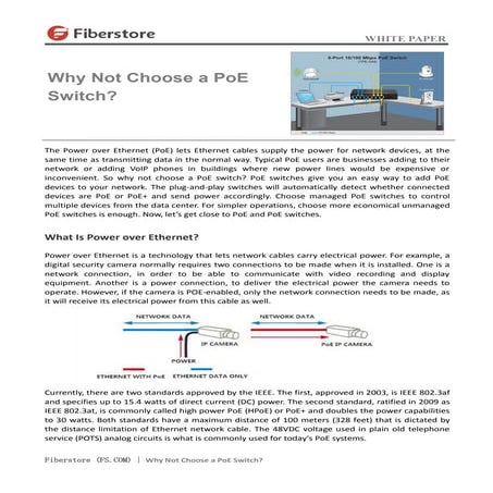What is PoE? | PDF