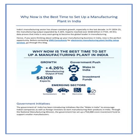 Why Now is the Best Time to Set Up a Manufacturing Plant in India.pdf