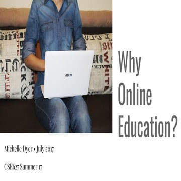 Why online education | PPT
