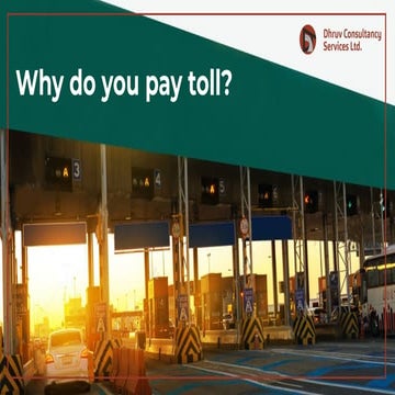 Why do you pay toll? | PPT