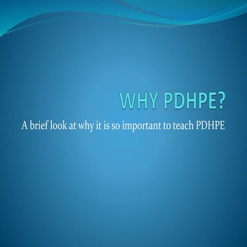 Pdhpe Pptx