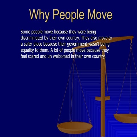 Why People Move | PPT