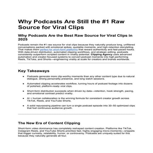 Why Podcasts Are Still the #1 Raw Source for Viral Clips.docx