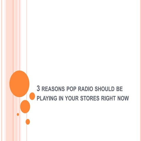 What is in store radio | PDF