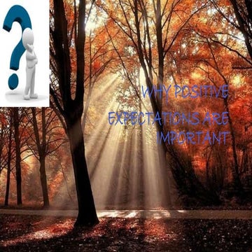 High Expectations at school are important for achieving success. | PPT