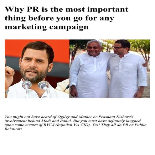 Why PR (Public Relations) is the most important thing before you go for ...