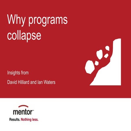 Why programs collapse | PPT