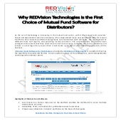 Why REDVision Technologies is the First Choice of Mutual Fund ...