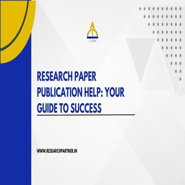 Why Research Paper Publication Matters.pdf