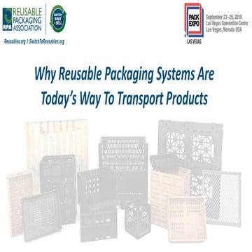 Why reusable packaging systems are todays way to transport products | PPT
