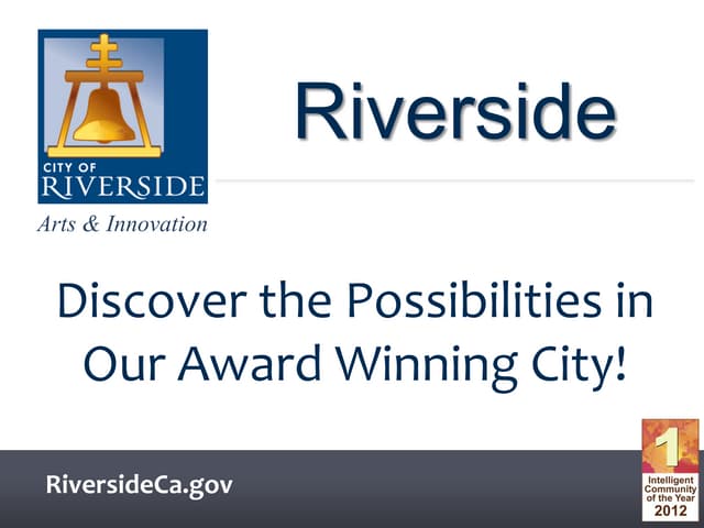 Downtown Redevelopment - City of Riverside