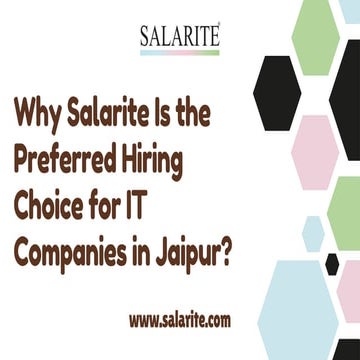Why Salarite Is the Preferred Hiring Choice for IT Companies in Jaipur.pdf