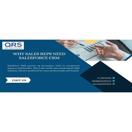 Why Sales Reps Need Salesforce CRM | PDF