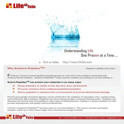 Why sealed in peptides | PDF