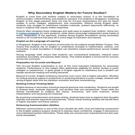 Why Secondary English Matters for Future Studies.pdf