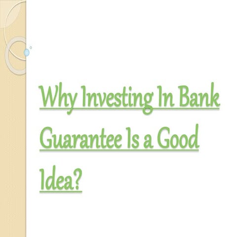 Best bank guarantee providers 2025 . | PDF