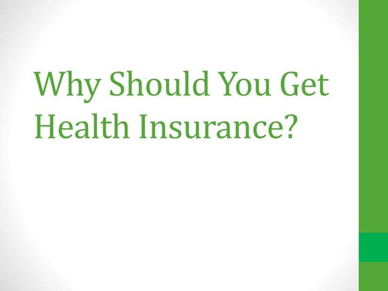 HEALTH INSURANCE PRESENTATION | PPTX
