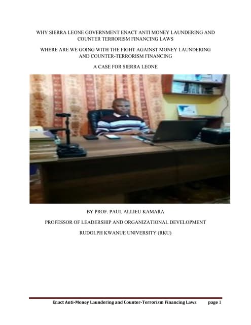 Anti Money Laundering Act - Philippines | PPT