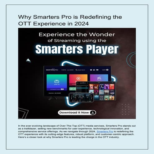 Why Smarters Pro is Redefining the OTT Experience in 2024.pdf