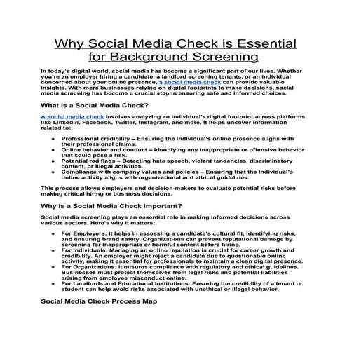 Why Social Media Check is Essential for Background Screening.docx
