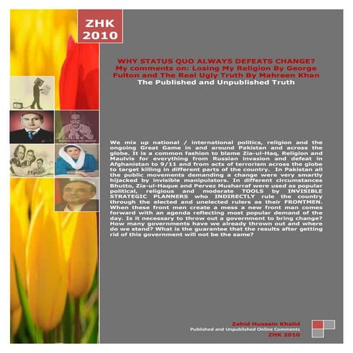 Why Status Quo Always Defeats Change in Pakistan? | PDF