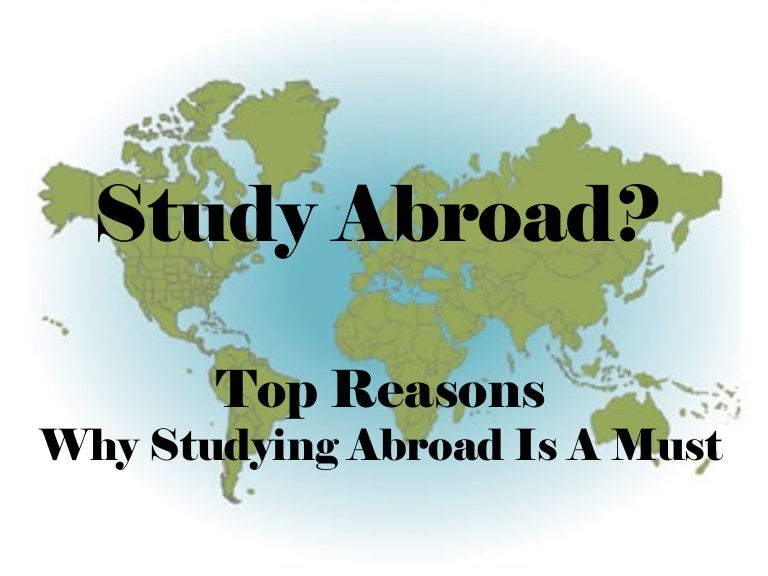 Why study abroad